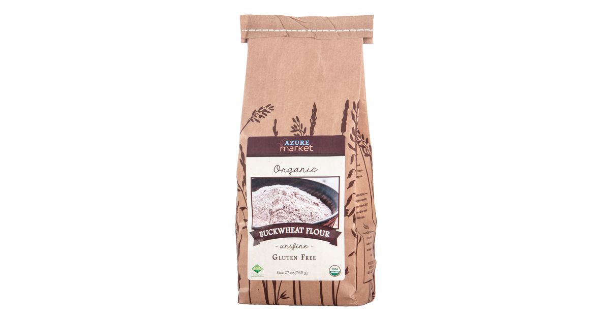 Azure Market Organics Buckwheat Flour, (Unifine), GF, Organic - Azure ...