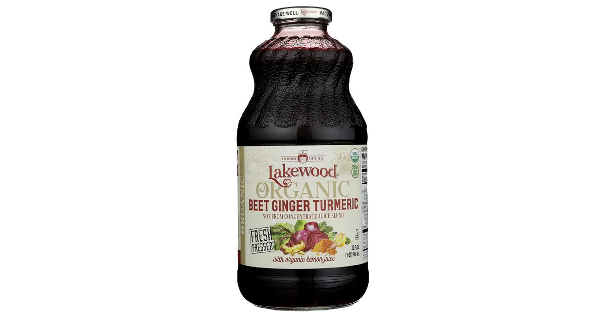 Lakewood Organic Juices Beet Ginger Turmeric Juice, Organic - Azure Standard