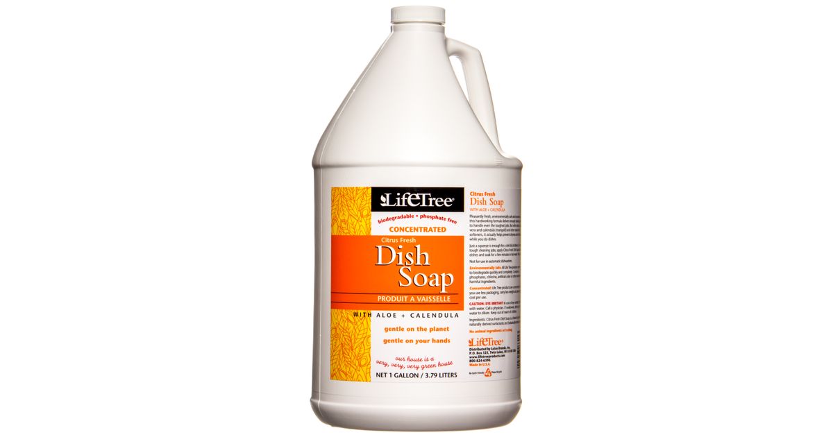 @@Life Tree Citrus Fresh Dishwash Liquid - Azure Standard