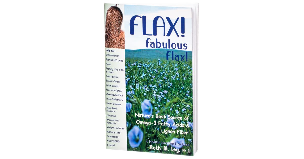 Books Flax! Fabulous Flax! - Azure Standard