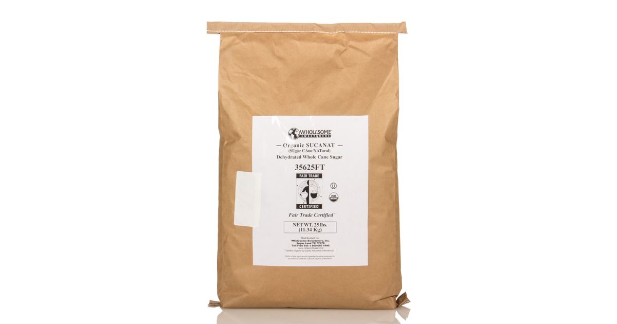 Wholesome Sweeteners Sucanat, Organic, Fair Trade - Azure Standard
