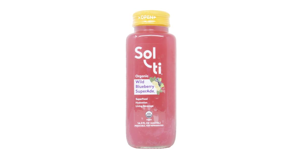 Sol-ti, Inc. SuperAde, Wild Blueberry, Organic - Azure Standard