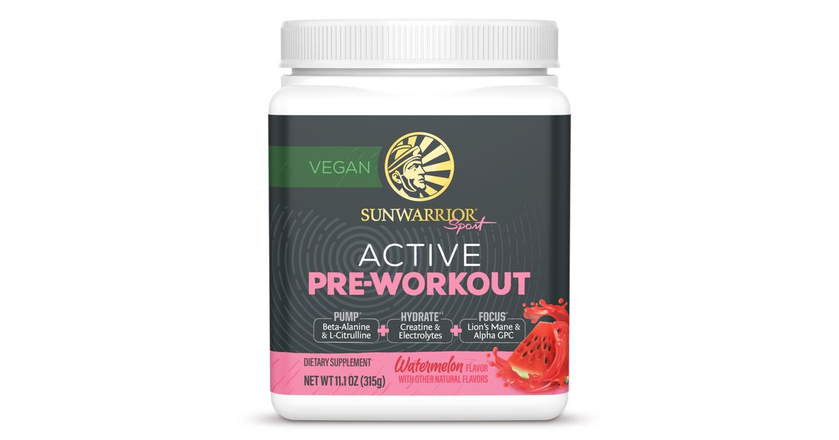 Sunwarrior Pre workout, Watermelon - Azure Standard