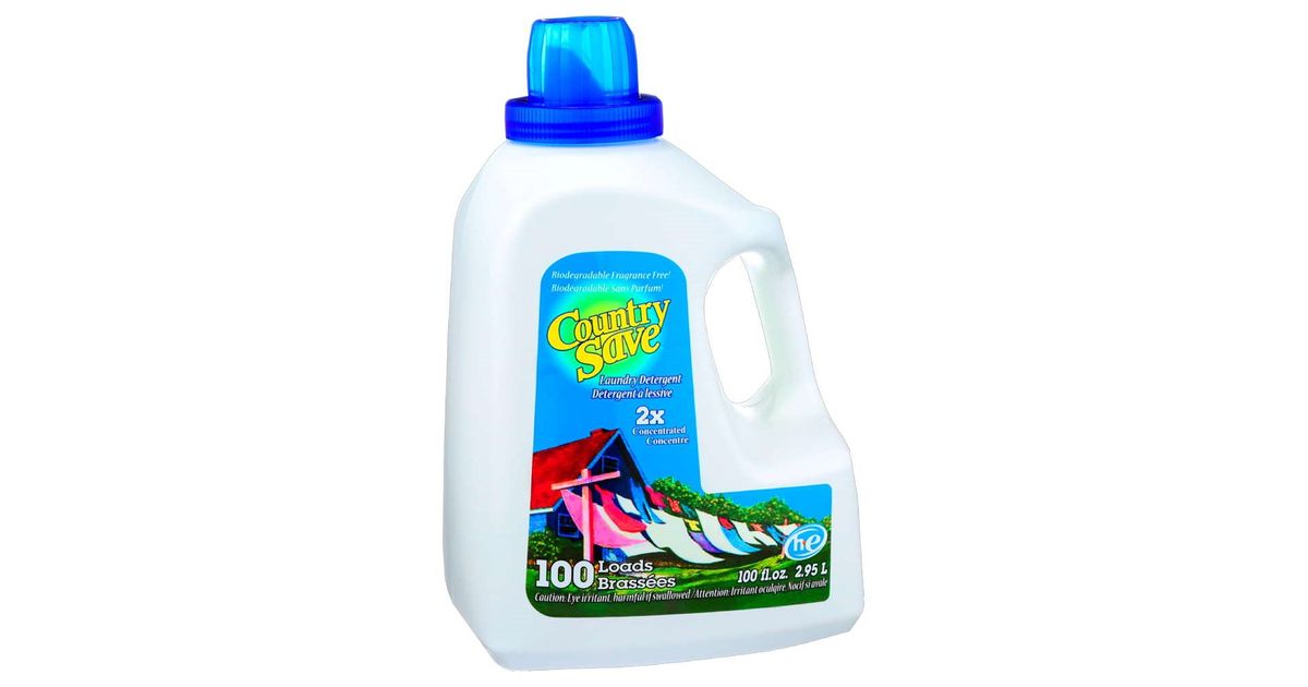 Country Save Laundry Detergent, Liquid (100 loads) - Azure Standard