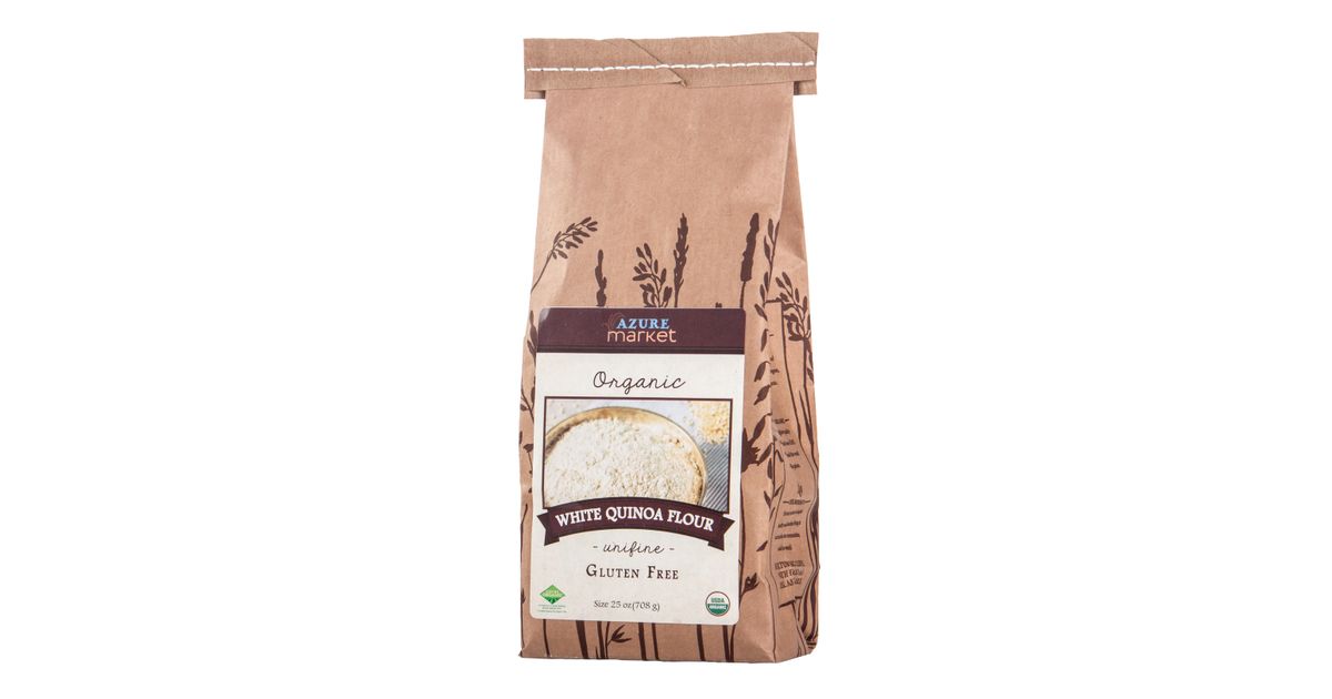 Azure Market Organics Quinoa, White Flour (Unifine), GF, Organic ...