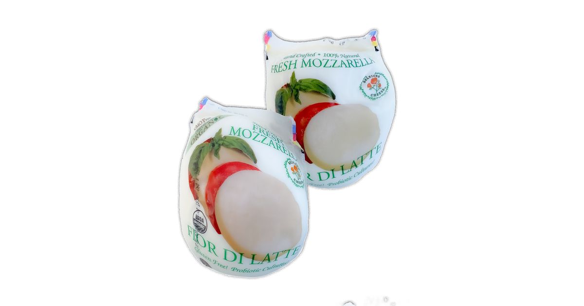 Belfiore Cheese Mozzarella Cheese, Fior di Latte Ball, Organic - Azure ...