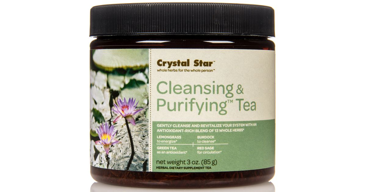 Crystal Star Cleansing & Purifying Tea - Azure Standard