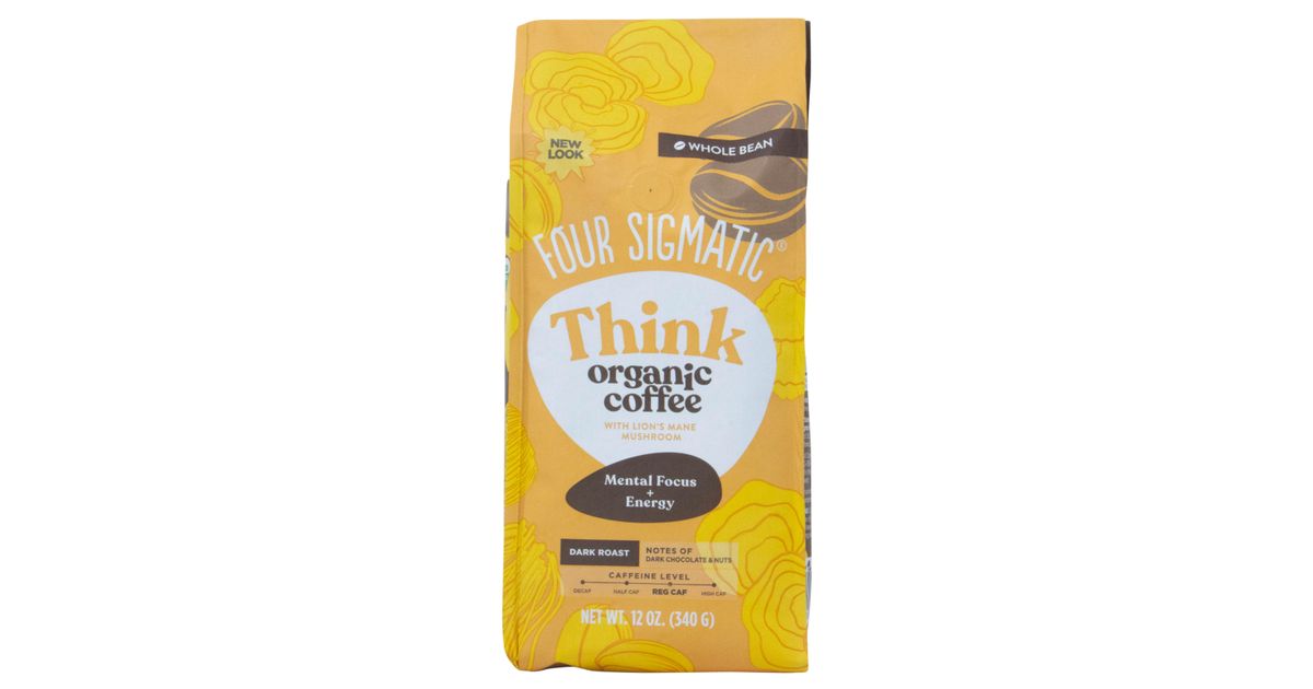 Four Sigmatic Think Coffee, Whole Bean, Organic - Azure Standard