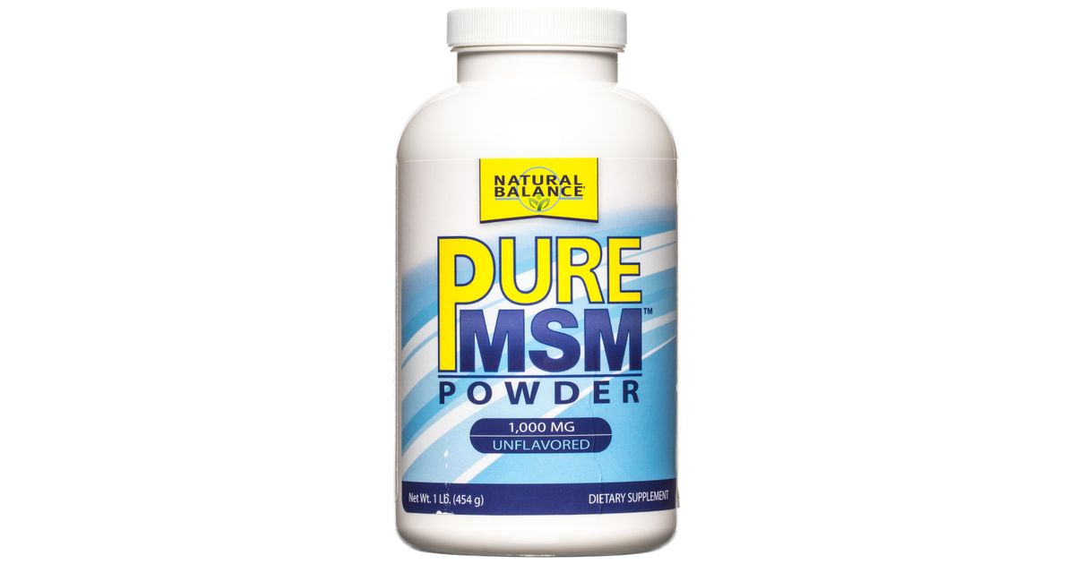 Natural Balance MSM Powder - Bulk - Azure Standard