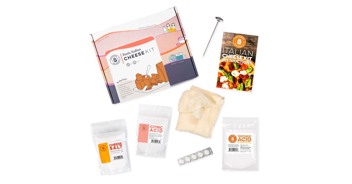 Cultures for Health Italian Cheese Making Kit - Azure Standard