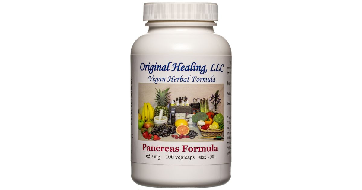 @@Original Healing, LLC Pancreas Formula - Azure Standard