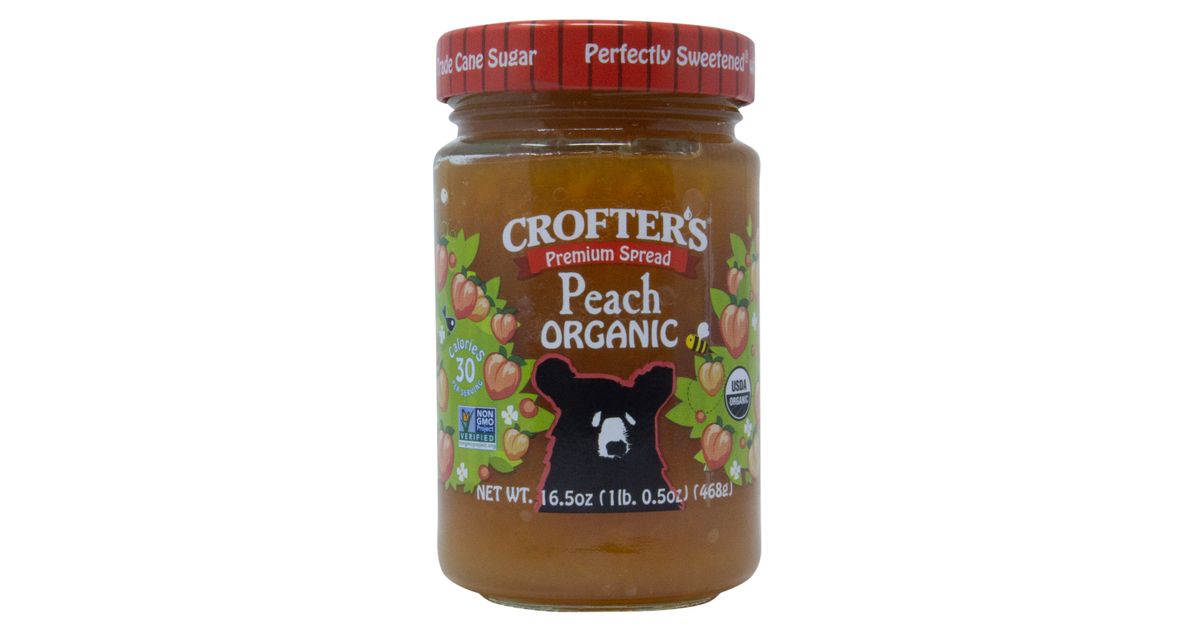 Crofter's Peach Premium Spread, Organic - Azure Standard