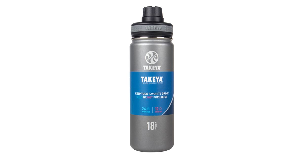 Takeya Thermoflask, Original, Graphite - Azure Standard