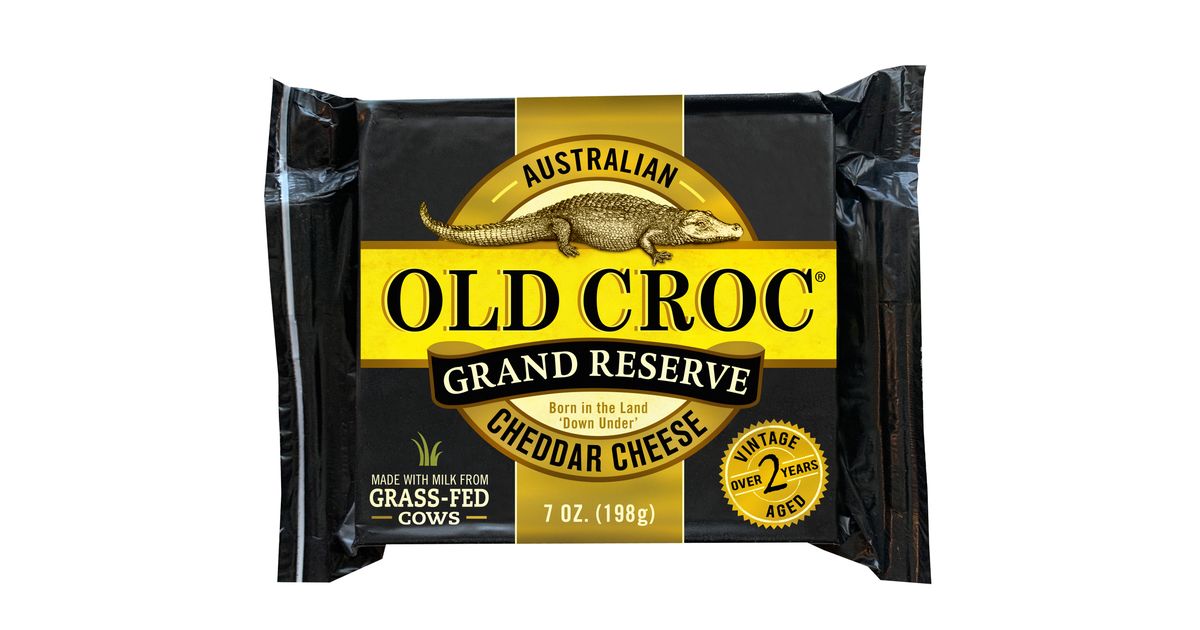 Old Croc Cheddar Cheese, Grand Reserve - Azure Standard