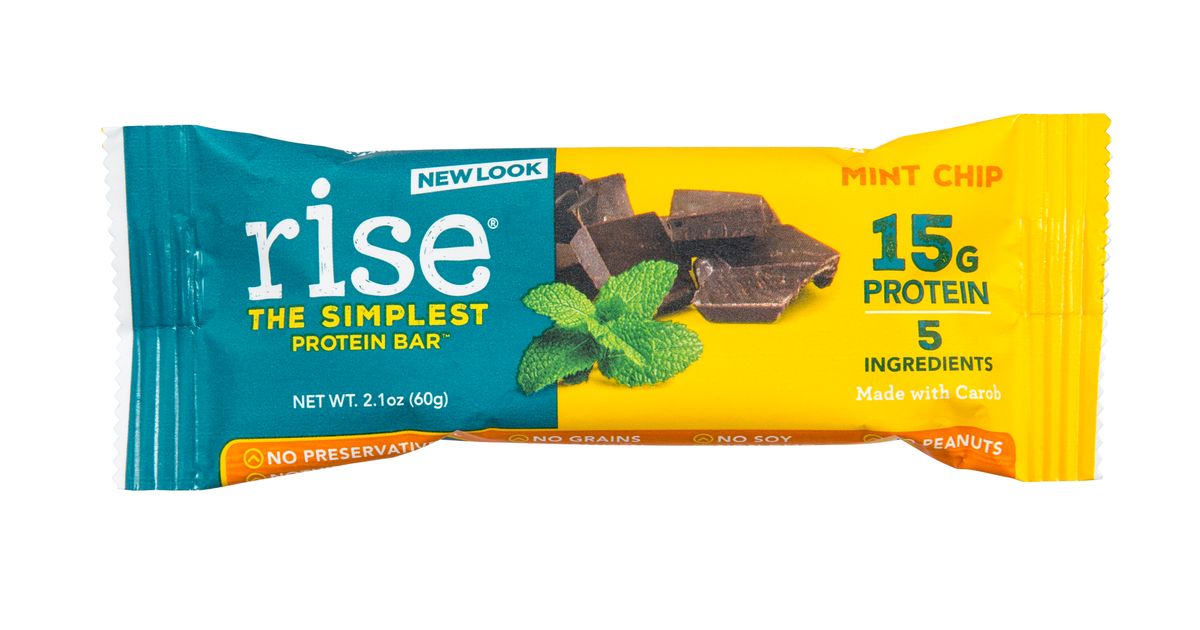 @@Rise Bar Protein Bar, Mint Chip - Azure Standard