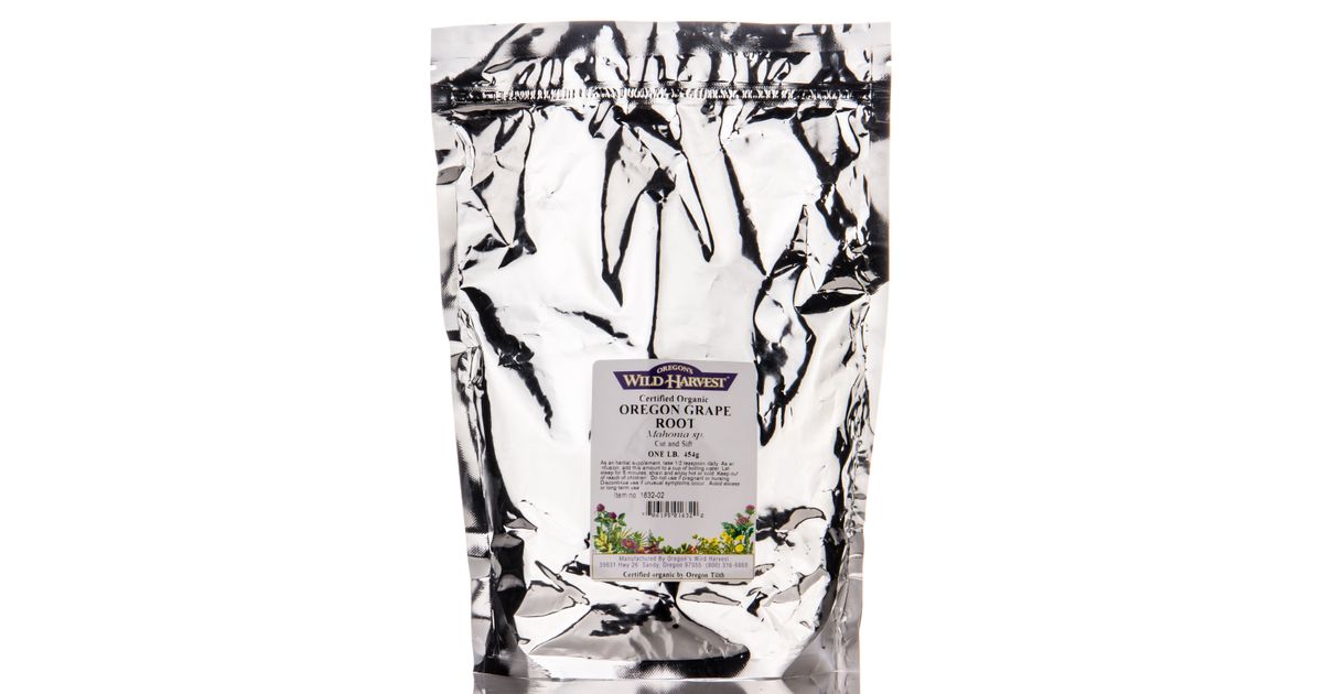 Oregon's Wild Harvest Oregon Grape Root, Cut & Sifted, Organic - Azure ...