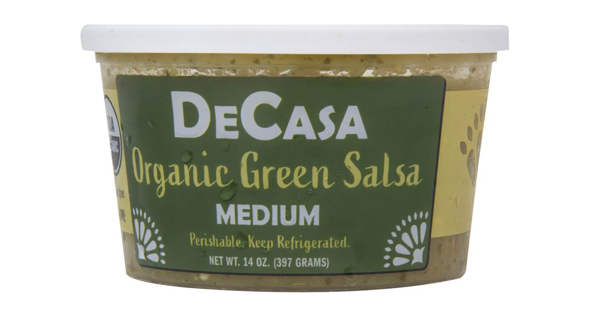 De Casa Salsa, Green, Organic - Azure Standard