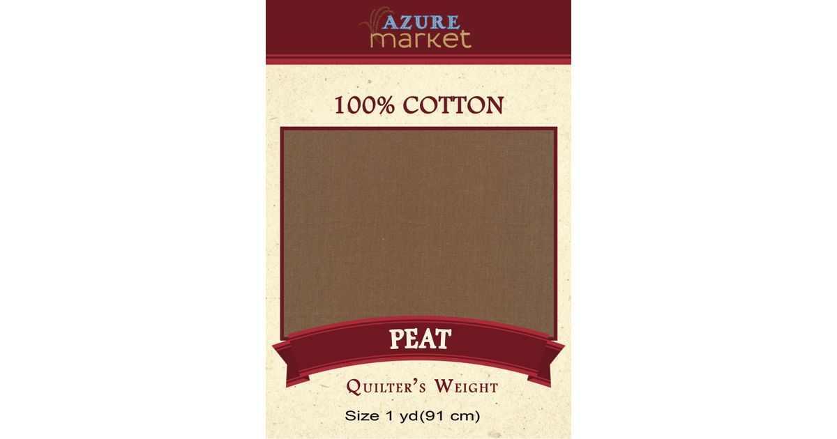 Azure Market Peat, Quilter's Weight - Azure Standard
