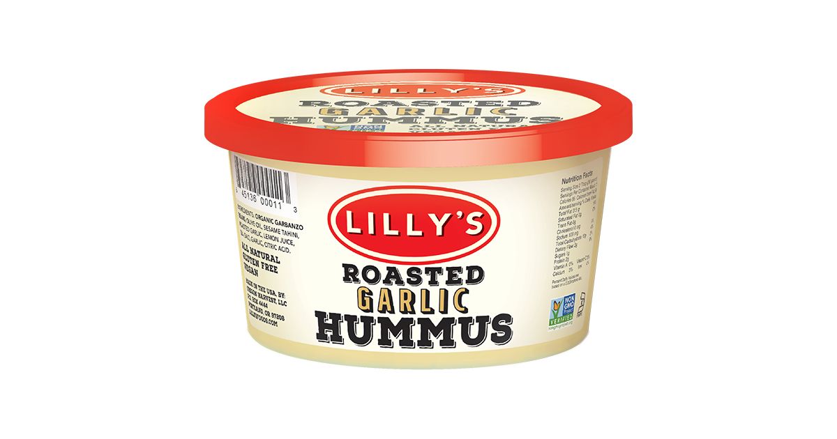 @@Lilly's Hummus, Roasted Garlic - Azure Standard