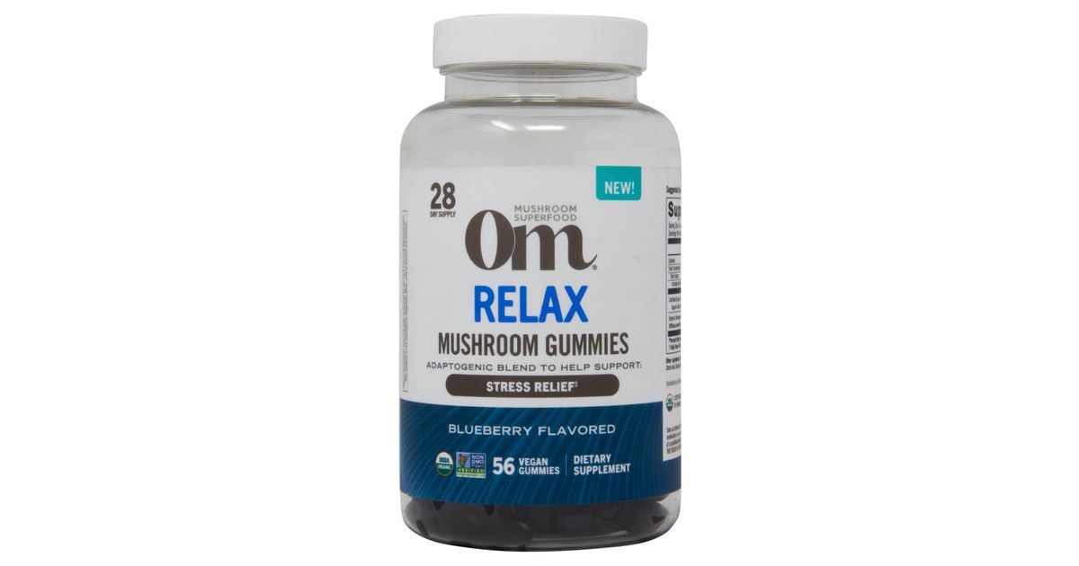 OM Mushroom Superfood Mushroom Gummies, Relax - Azure Standard