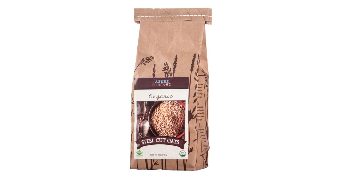 Azure Market Organics Oats, Steel Cut, Organic - Azure Standard