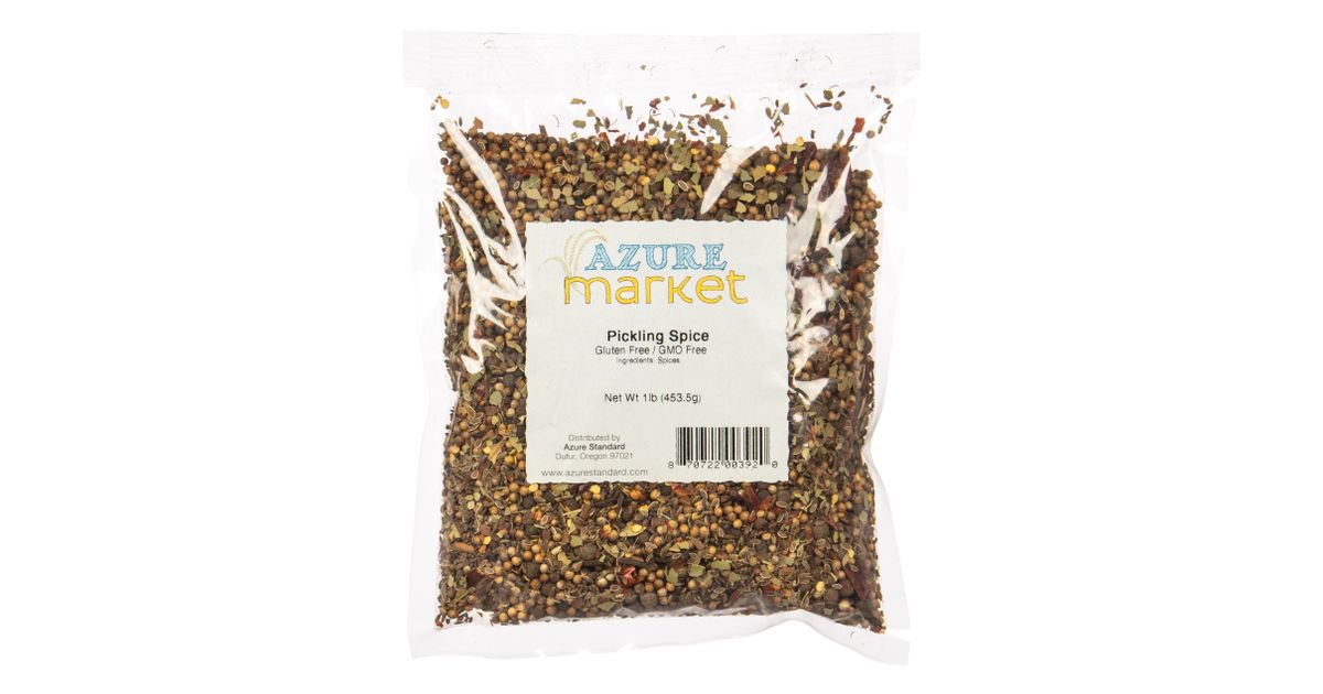 Azure Market Pickling Spice - Azure Standard