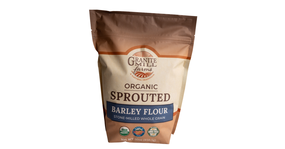 Granite Mill Farms Barley Flour, Sprouted, Organic - Azure Standard