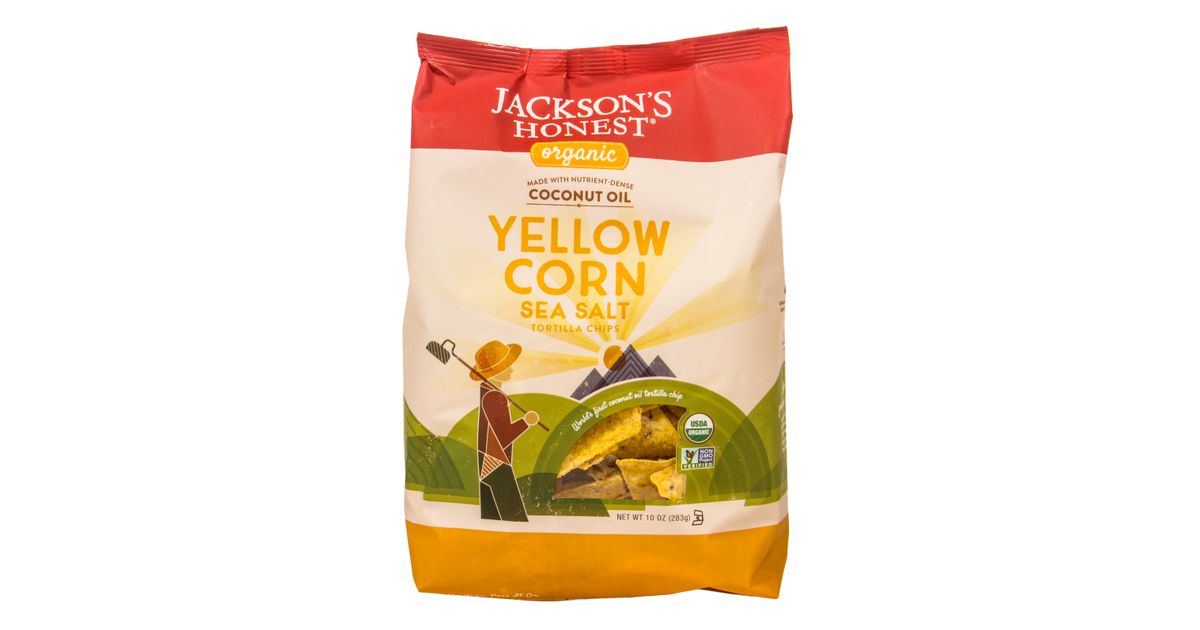 @@Jackson's Honest Tortilla Chips, Yellow Corn, Sea Salt, Organic ...