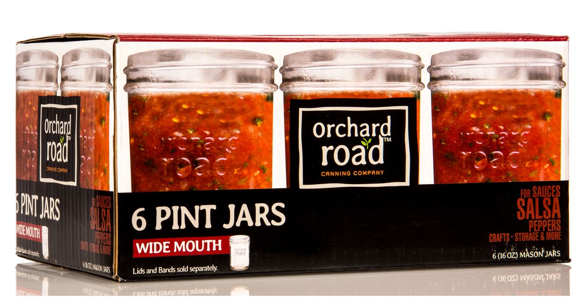 @@Orchard Road Canning Canning Jars, Pint, Wide Mouth - Azure Standard