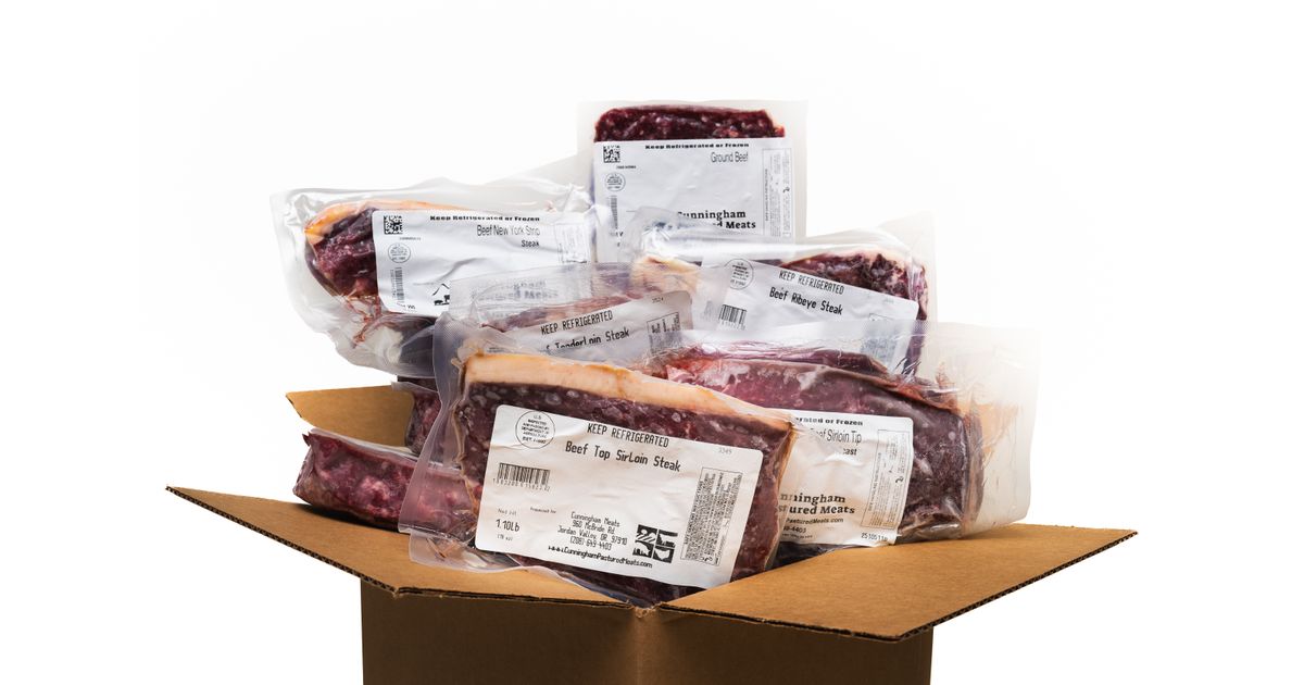 Cunningham Pastured Meats Best of Beef, Butcher's Choice, Variety Pack ...