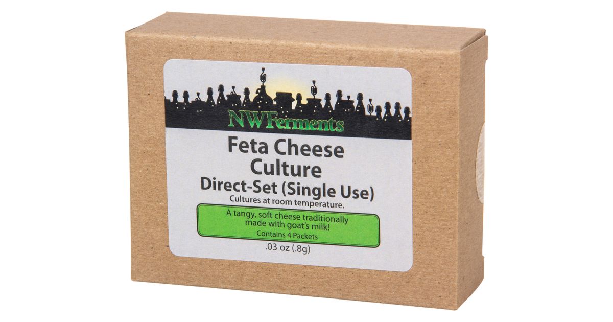 NW Ferments Feta, Direct-Set, Cheese Culture Starter - Azure Standard