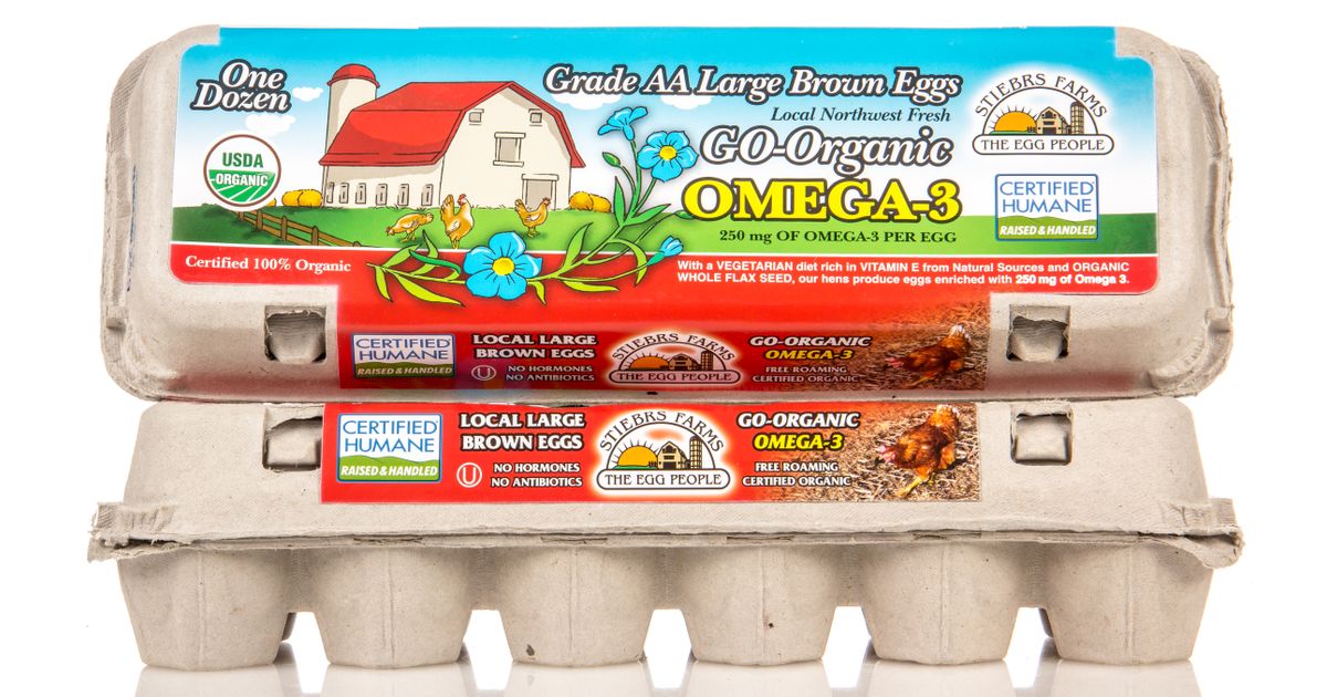 @@Stiebrs Farm Omega 3 Eggs, Large Brown, Organic - Azure Standard