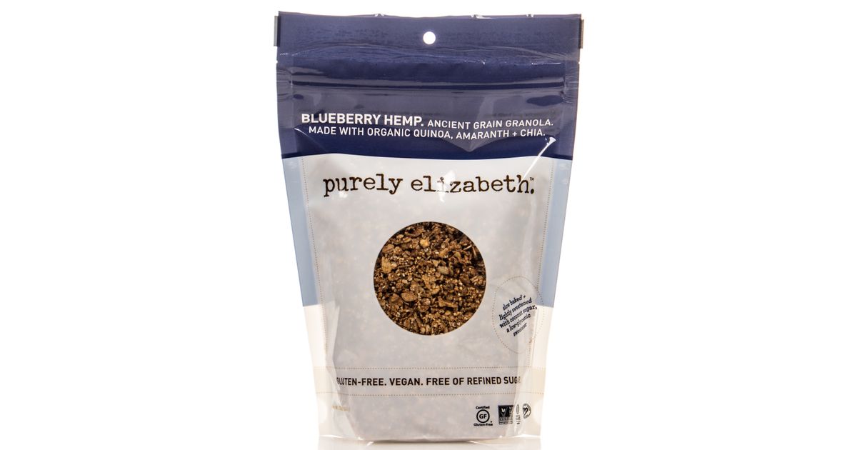 @@Purely Elizabeth Ancient Grain Granola Cereal, Blueberry Hemp, Gluten ...