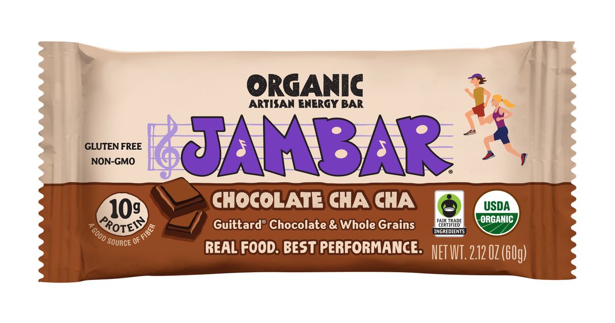 JAMBAR Energy Bar, Chocolate Cha Cha, Organic - Azure Standard