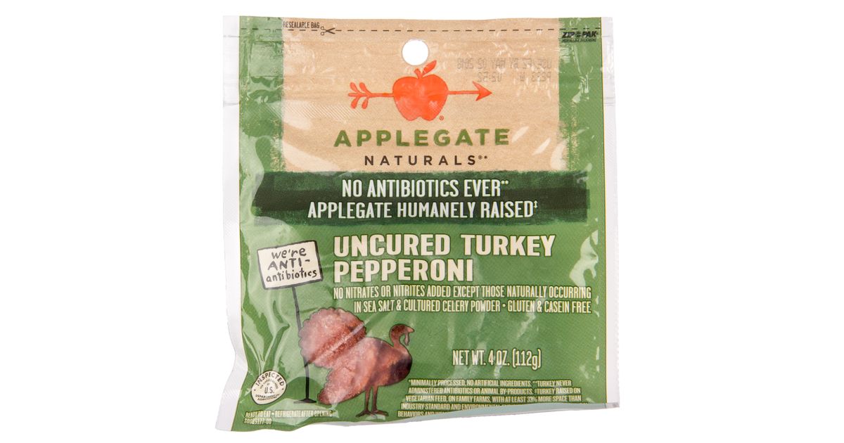 @@Applegate Farms Pepperoni, Turkey, Mini, Frozen - Azure Standard