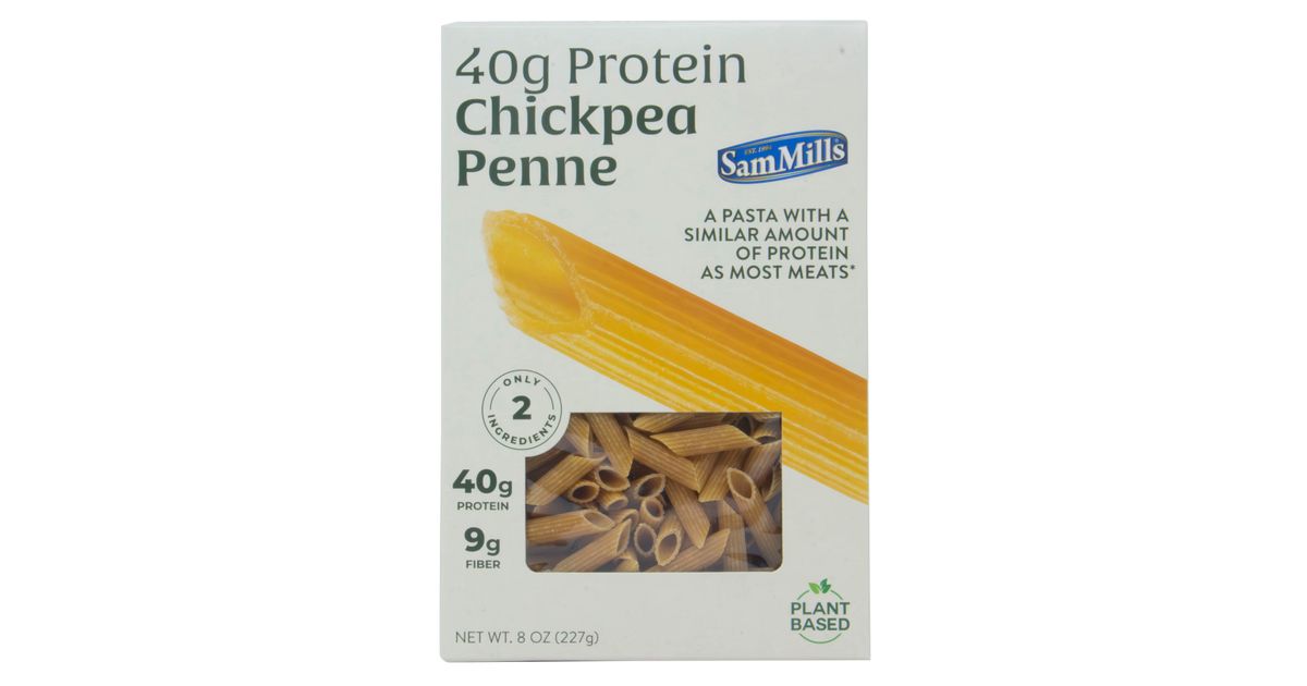 Sam Mills Pasta, High Protein Chickpea, Penne - Azure Standard