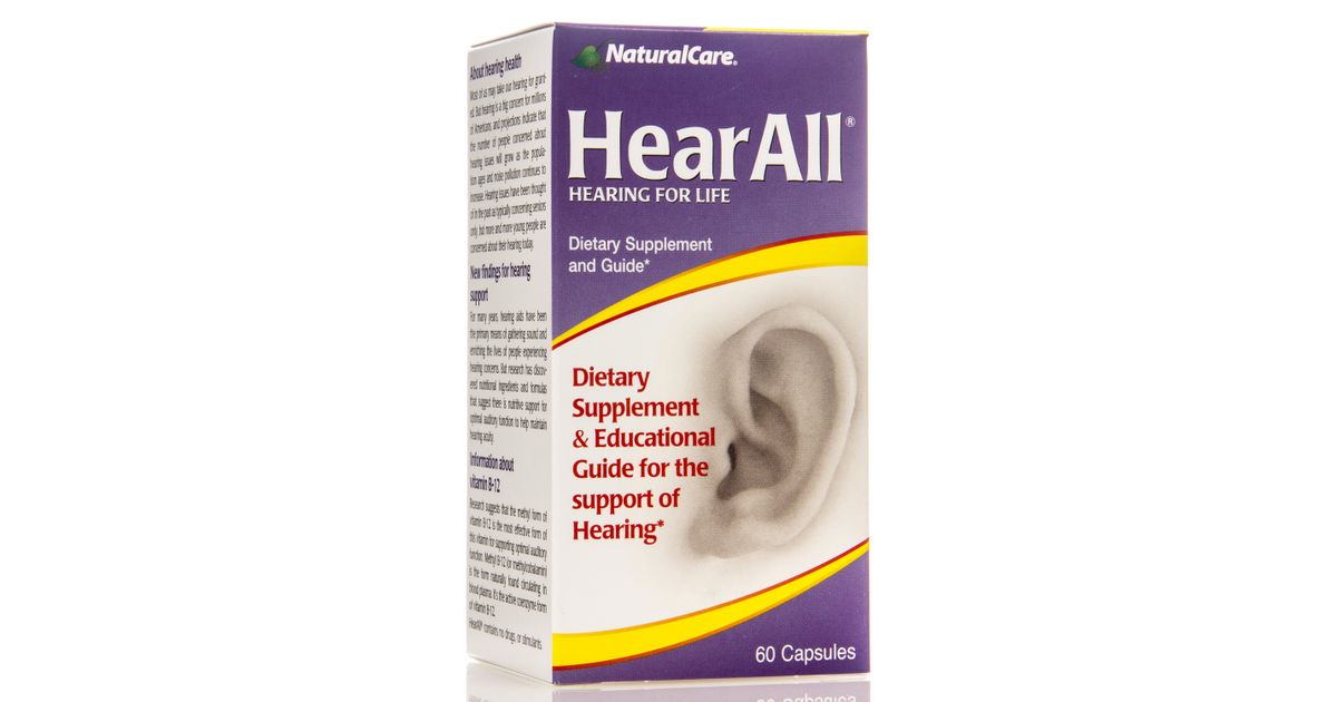 Natural Care Hear All Clear Hearing Caps - Azure Standard