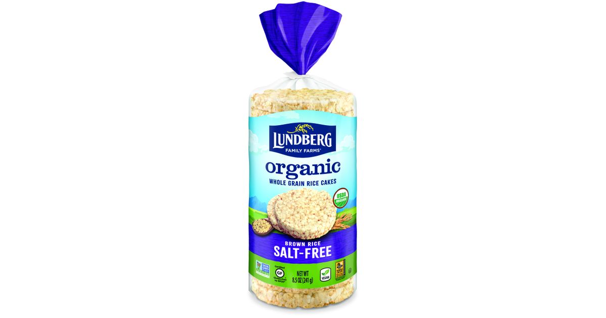 Lundberg Rice Cakes, Brown, Unsalted, Organic, Gluten Free - Azure Standard