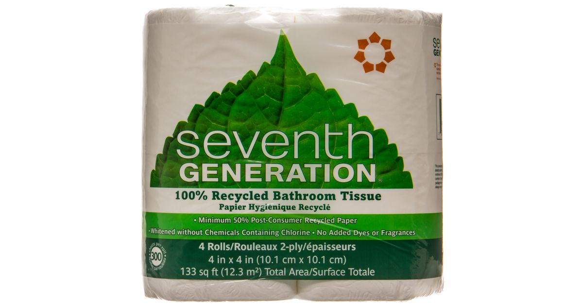 @@Seventh Generation Bathroom Tissue (4 rolls/pack) - Azure Standard