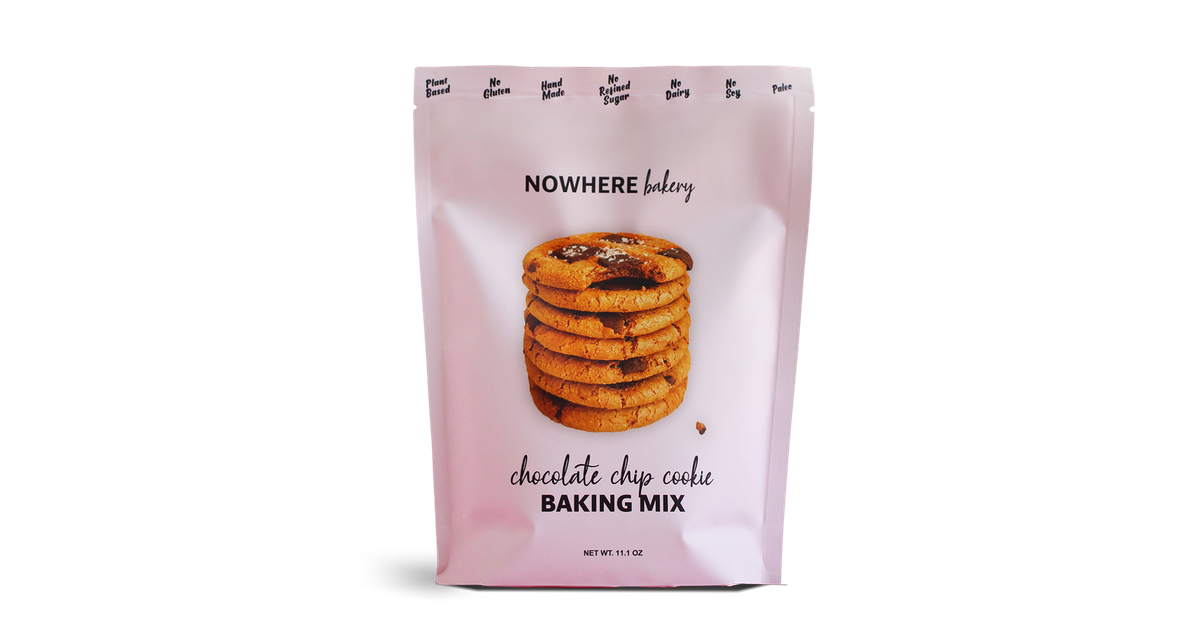 Nowhere Bakery Baking Mix, Chocolate Chip Cookie - Azure Standard