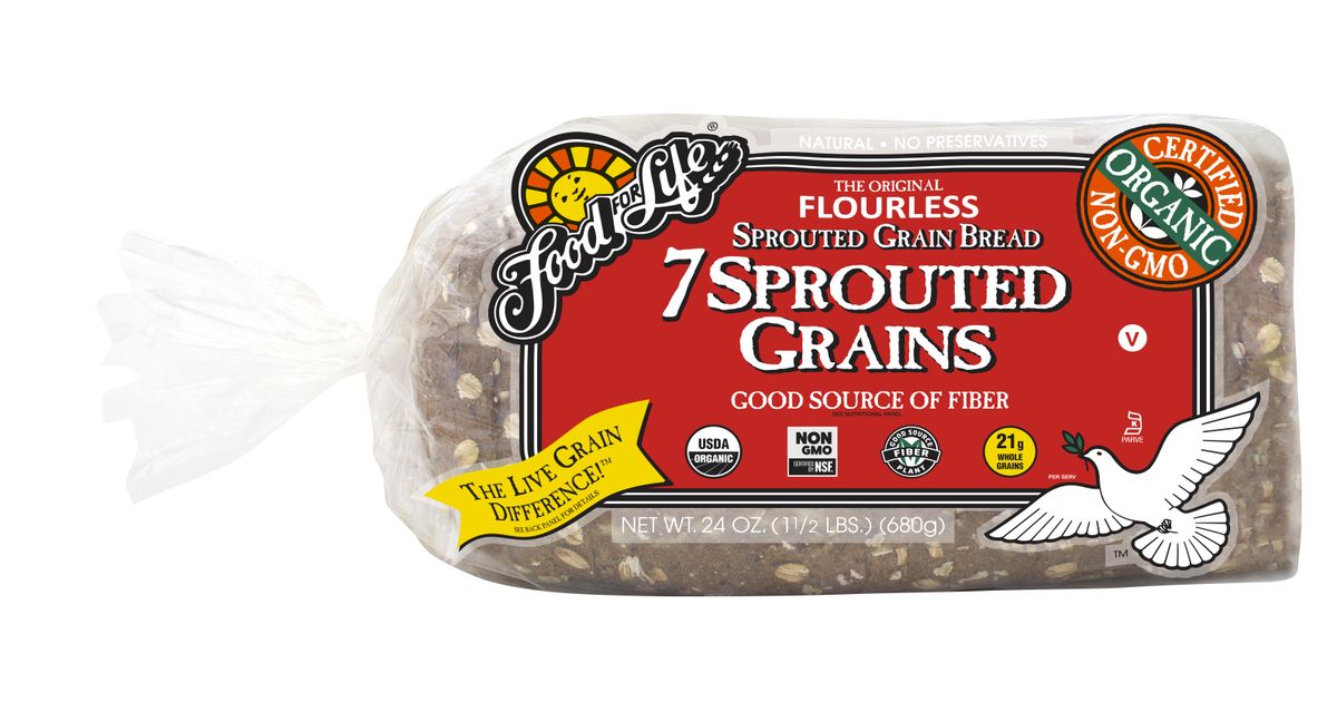 Food For Life 7 Sprouted Grains Bread, Frozen, Organic - Azure Standard