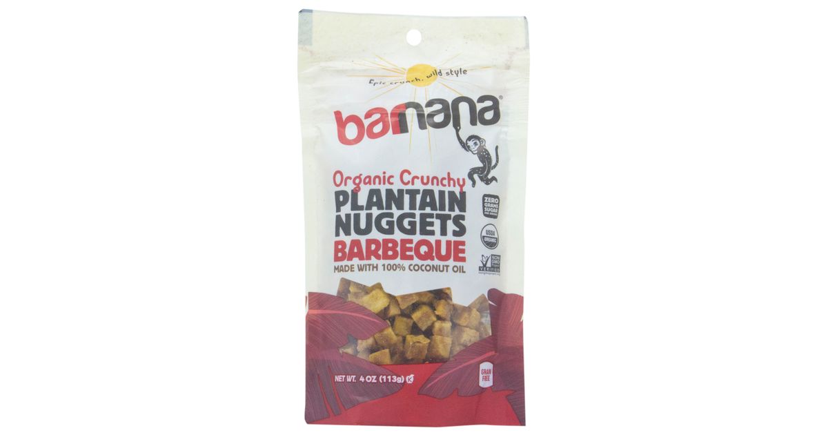 BARNANA Plantain Nuggets, Barbeque, Organic - Azure Standard