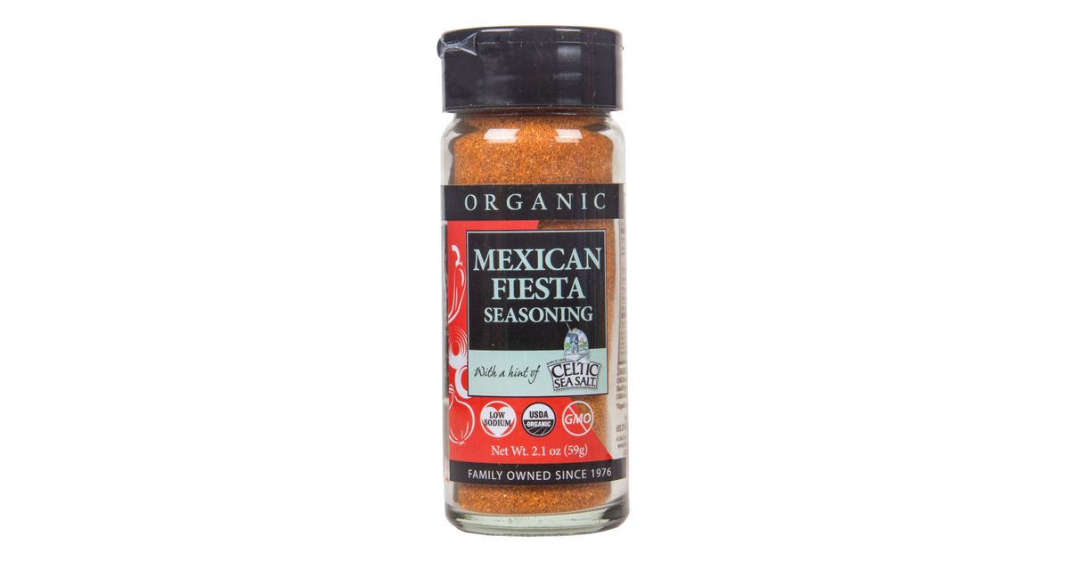 Celtic Sea Salt Mexican Fiesta Seasoning, Organic - Azure Standard