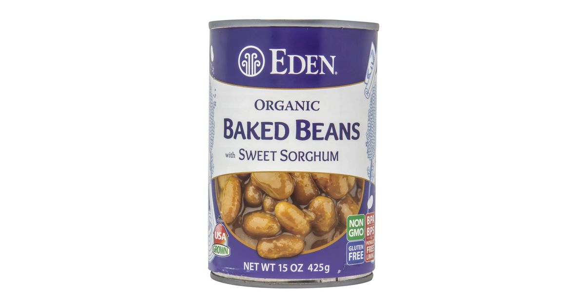 Eden Foods Baked Beans with Sorghum & Mustard, Organic - Azure Standard