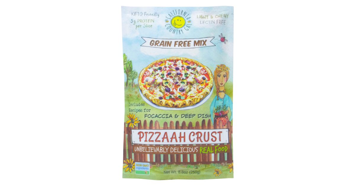 @@California Country Gal Pizz'aah' Crust Mix, Grain Free - Azure Standard