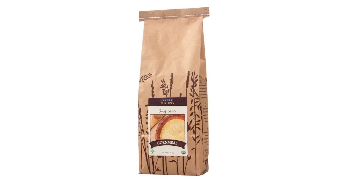 Azure Market Organics Cornmeal, Organic - Azure Standard