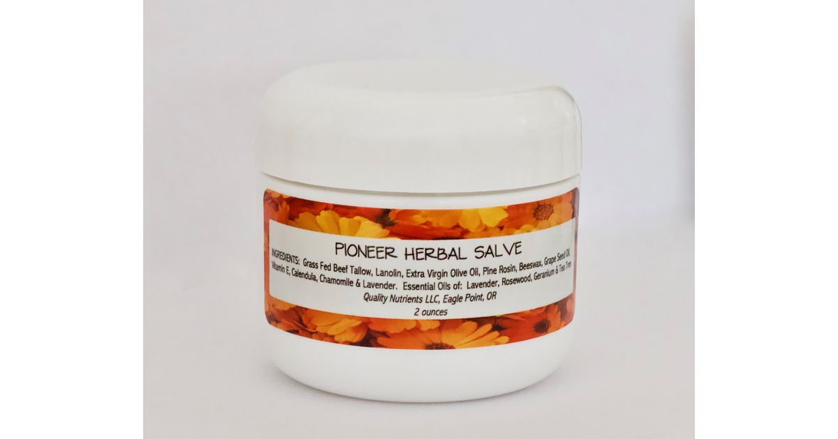 Quality Nutrients Pioneer Herbal Salve - Azure Standard