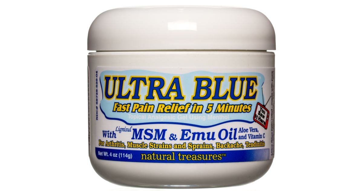 @@Natural Treasures Ultra Blue with MSM and Emu Oil - Azure Standard