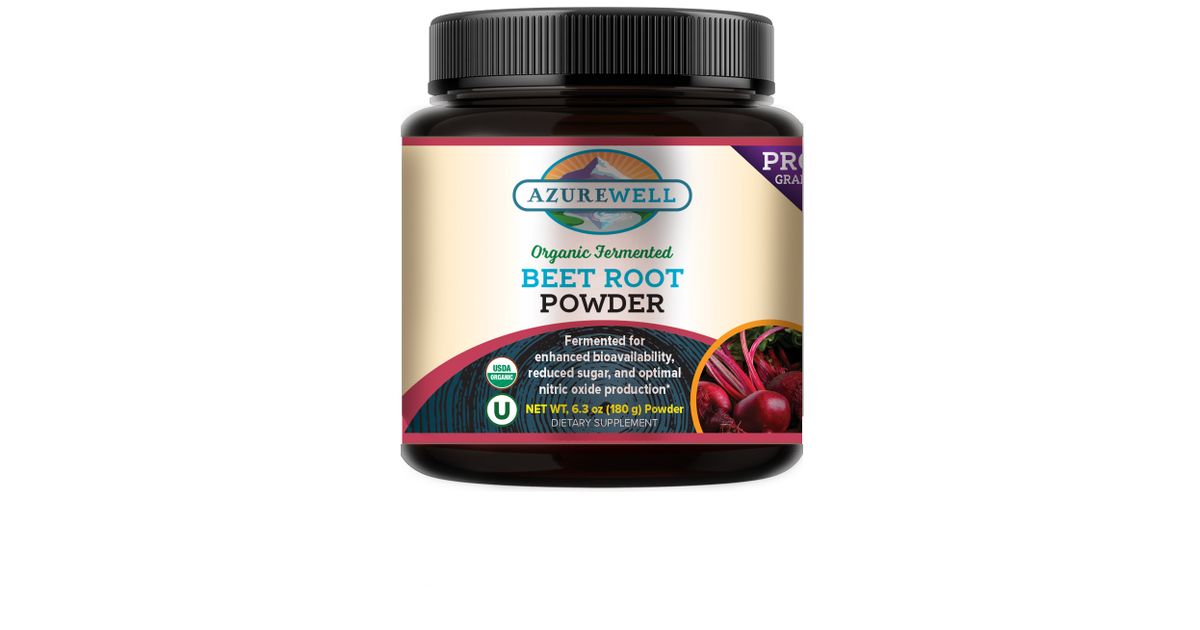AzureWell Fermented Beet Root Powder, Organic - Azure Standard