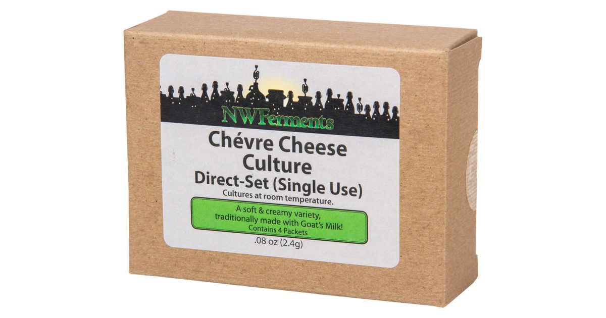 NW Ferments Chevre, Direct-Set, Cheese Culture Starter - Azure Standard